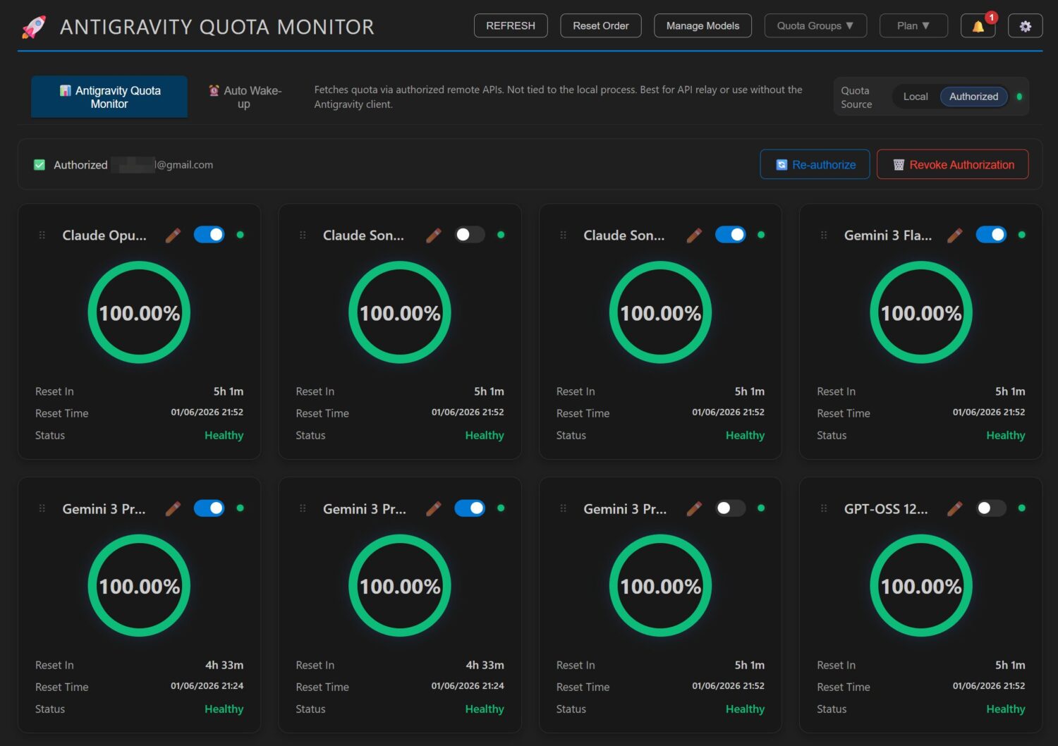 Token 又用完？Antigravity Cockpit 讓 Antigravity 剩餘多少看得到 - 硬是要學